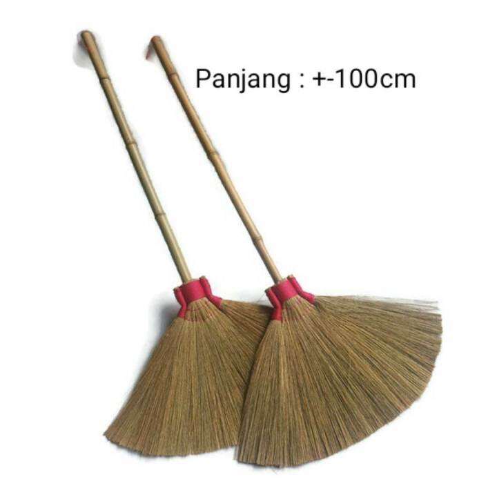 Sapu lantai / sapu jerami muntilan / sapu ijuk / sapu rayung model ...