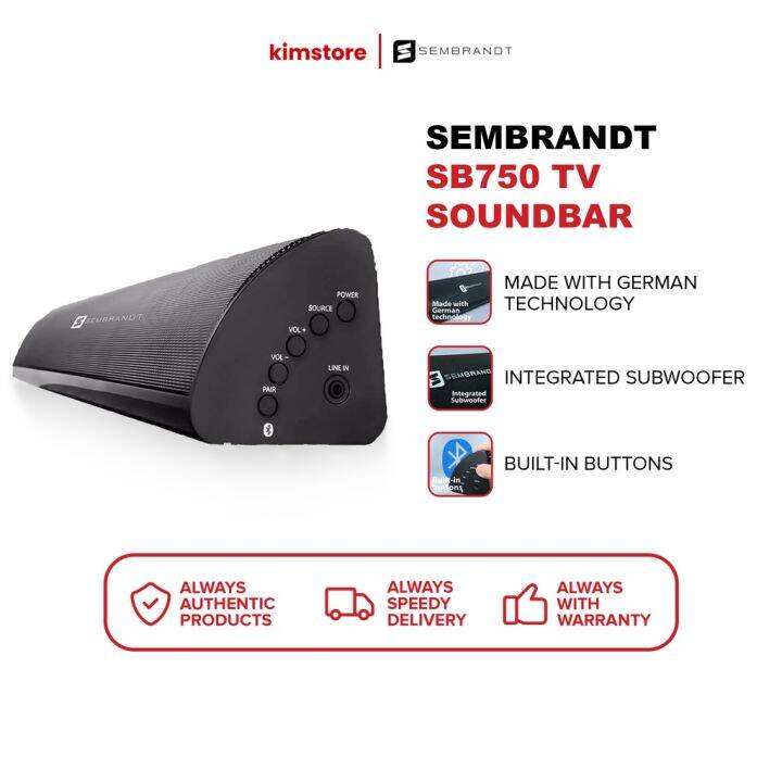 【READY STOCK】 ♝KIMSTORE Sembrandt SB750 TV Soundbar with Built-In ...