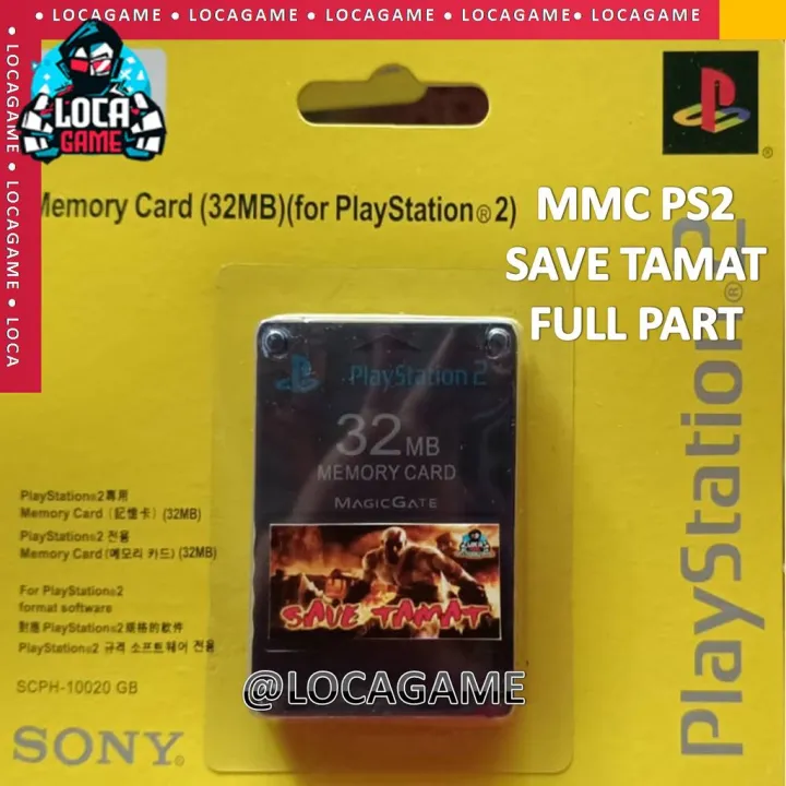 MMC MEMORY CARD PS2 SAVE TAMAT BISA REQUEST JUDUL GAME | Lazada Indonesia
