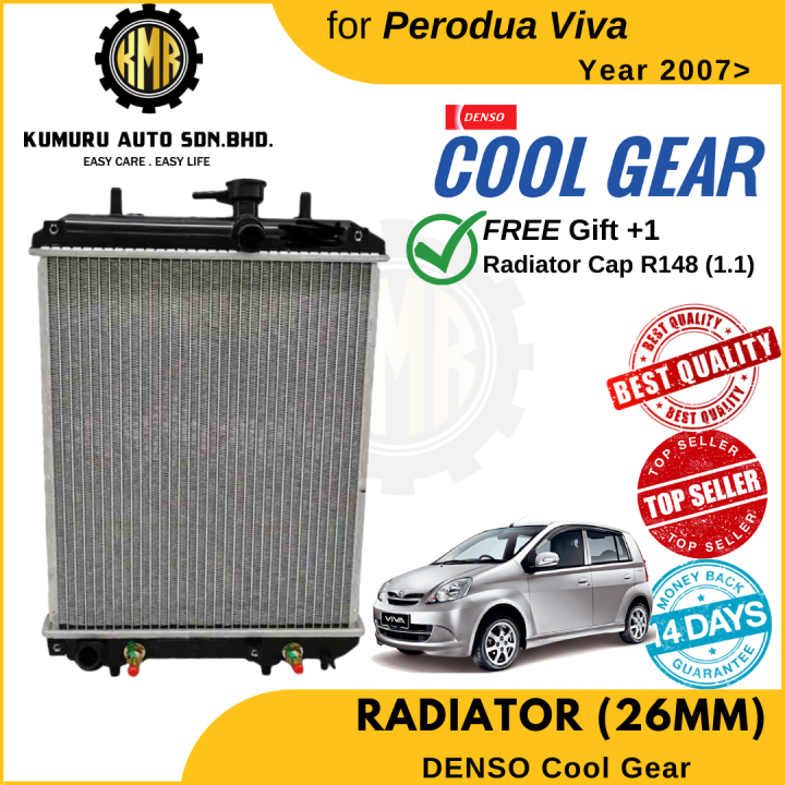 DENSO Cool Gear Radiator Perodua Viva 2007'> (26mm) | Lazada