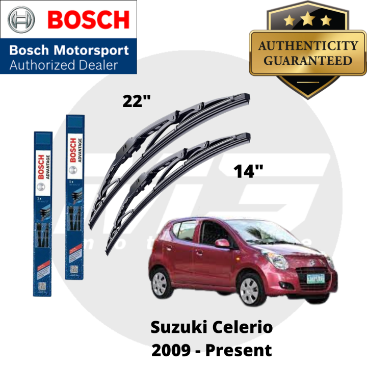 Bosch Advantage Wiper Blades (Conventional) for Suzuki Celerio 2009 ...