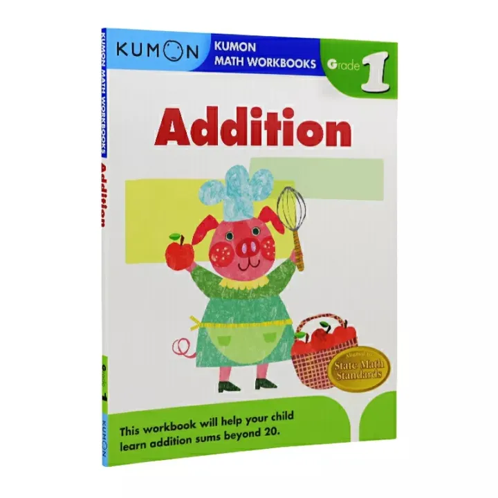 Kumon Math Workbooks Addition Grade 1 English original edition ...