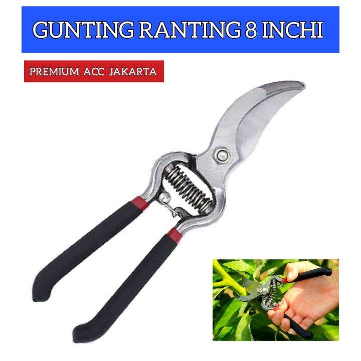 Gunting Taman Ranting Dahan Kebun Batang Pohon | Lazada Indonesia