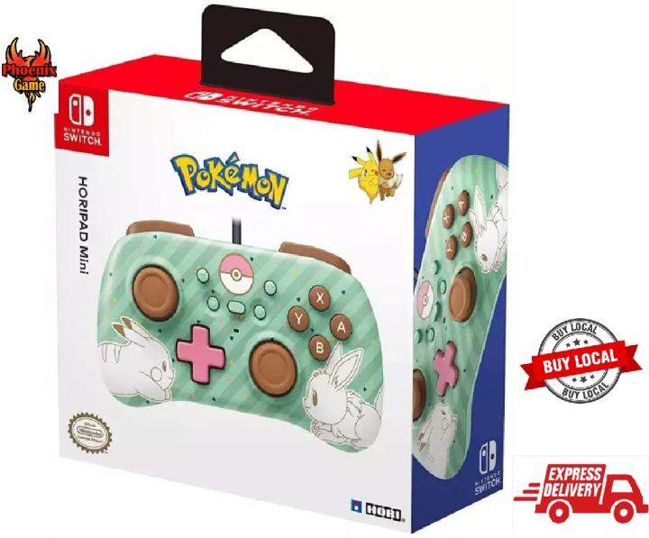 Nintendo Switch Horipad Wired Controller Pikachu & Eevee (Brand New ...