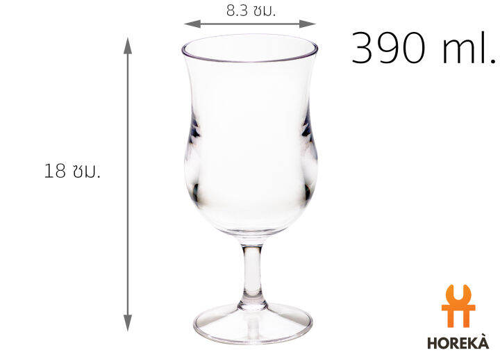 แก้วก็อบเบล็ตอะครีลิค #9310 370ml. (D8.3*H18cm.) | Lazada.co.th