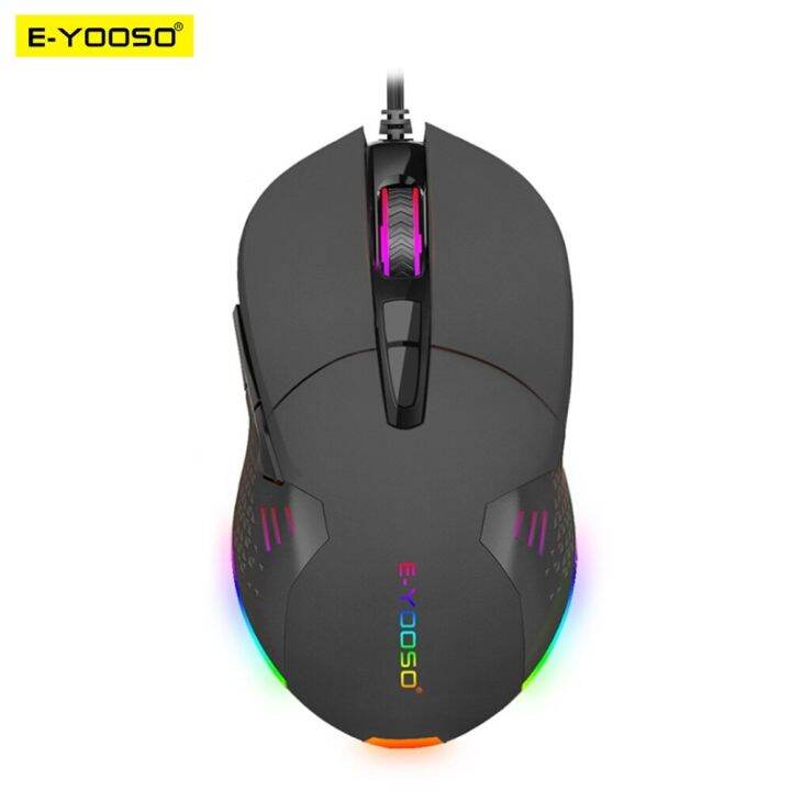 E-Yooso X-6 Usb Wired Gaming Mouse 3200 Dpi Programmable Game Optical ...
