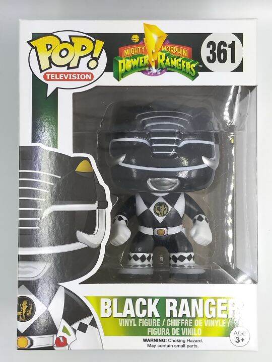 Funko Pop Power Rangers - Black Ranger #361 (กล่องมีตำหนินิดหน่อย ...