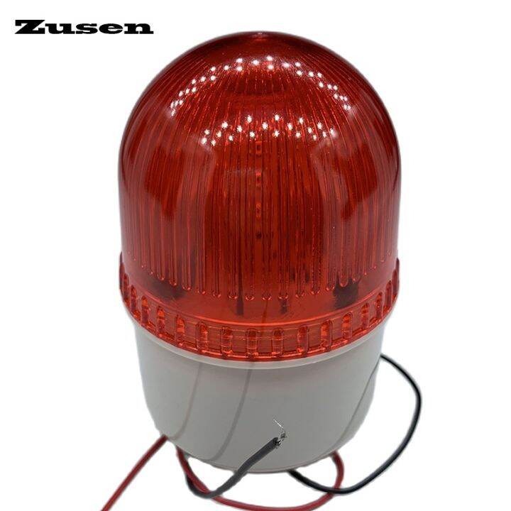 Zusen TB72D 12V 24V 110V 220V Red Color Small Flashing Light Security ...