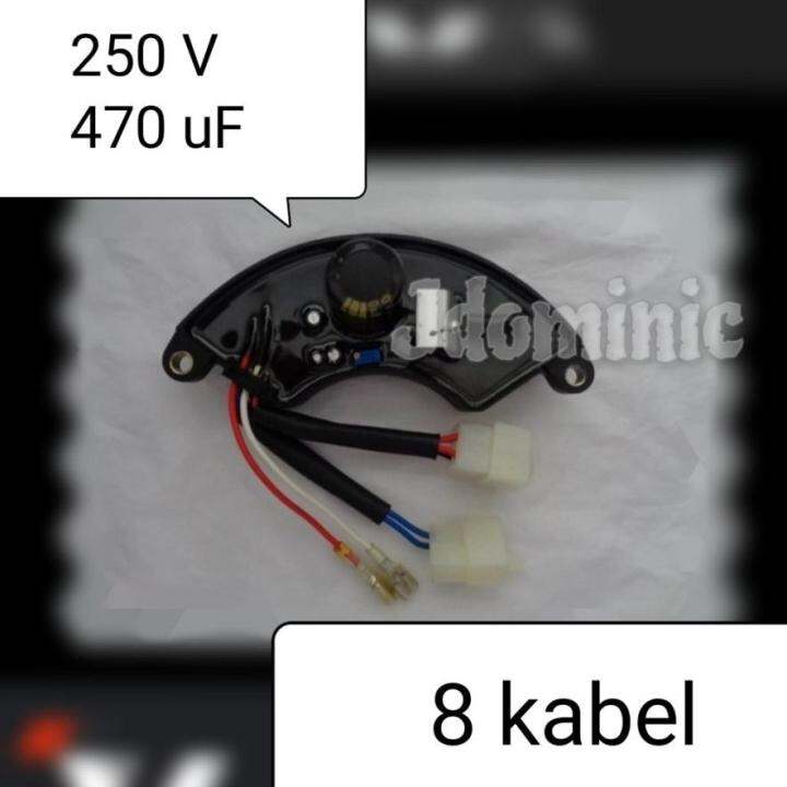 Avr Genset Generator - Bensin 5000 6000 7000 8000 Watt Va Oval Bulan ...