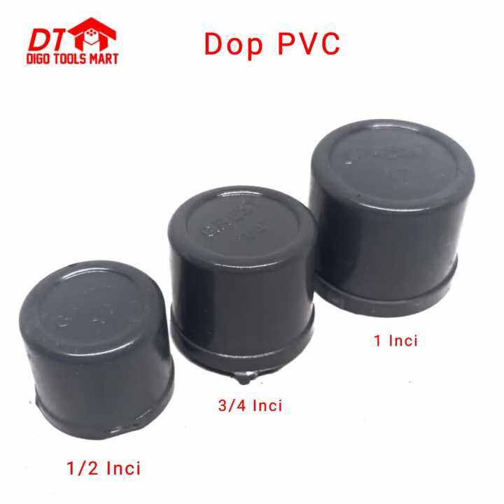 Dop Polos PVC Tutup Pipa 1/2 Inci 3/4 Inci 1 Inci | Lazada Indonesia