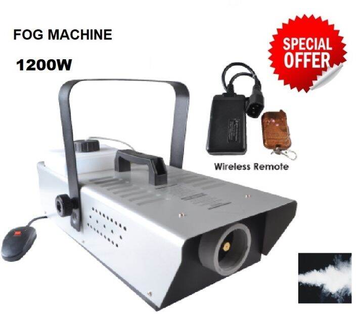 **READY STOCK**NightSun 1200W Fog Machine (For OIL-BASED liquid only ...