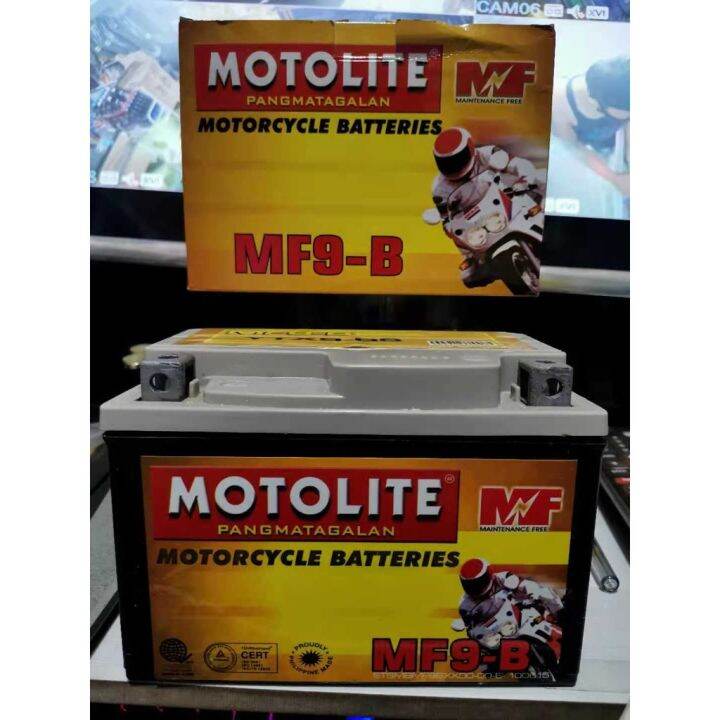 BEST SALE!! ♛ Motolite Battery MF9-B | Lazada PH