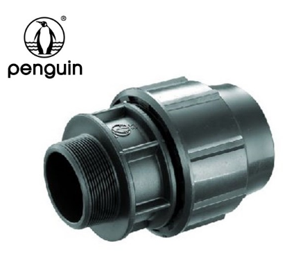 [1pieces] 63mm or 90mm MTA HDPE Polypipe Poly FITTINGS MALE THREADED ...