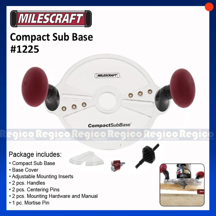 Milescraft Compact Router Sub Base #1225 Regico Hardware | Lazada PH