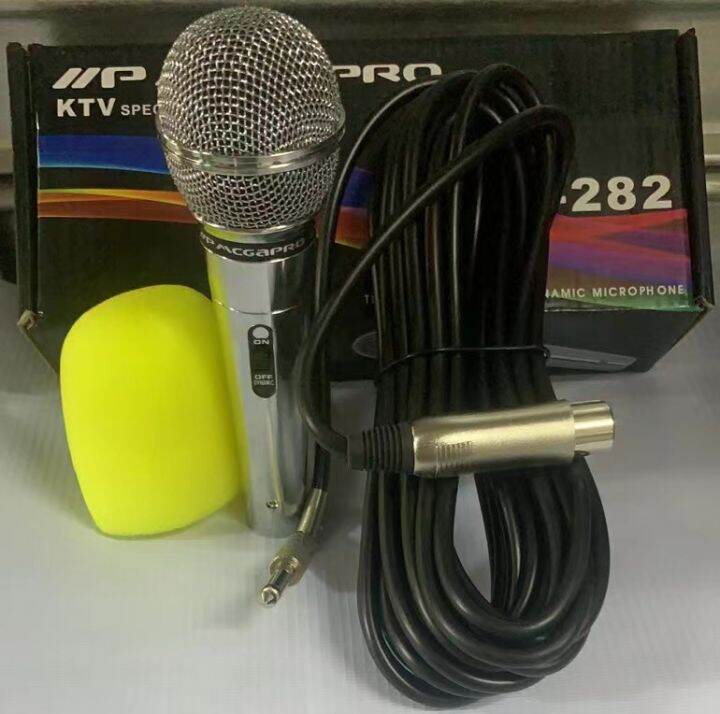 New 100% Original Megapro/Megaproplus MP-282 Model Heavy Duty 10M Wire Microphone Free ...