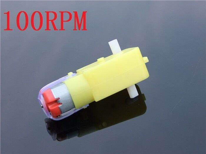 Dc 3-6v 100rpm Mini Electric Reduction Plastic Dc Gear Motor Biaxial ...