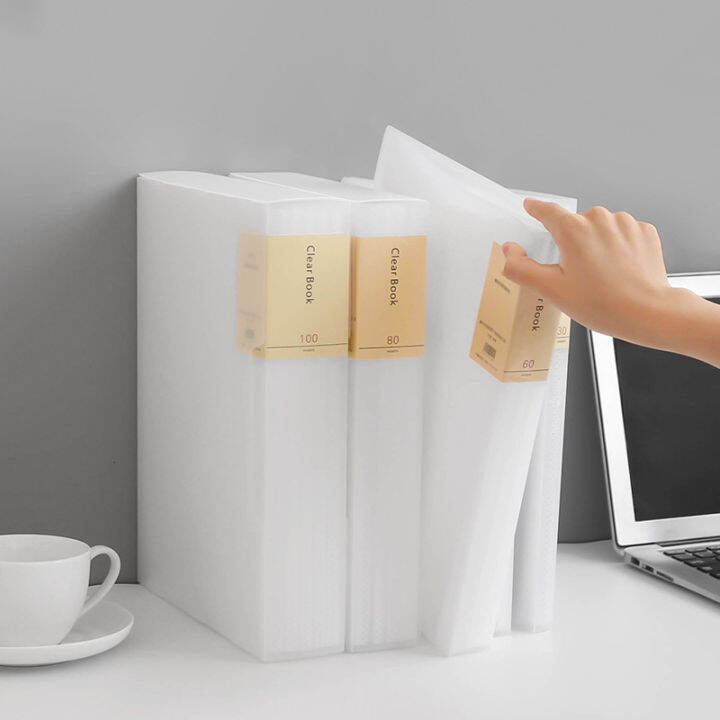 Clearbook Transparent Information Display Book Size A4 | Lazada PH