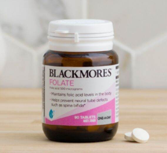 Folate 500mg Folic Acid Vitamin 90 Tablets | Lazada.co.th