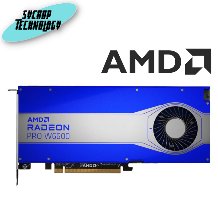 การ์ดจอ AMD VGA RADEON PRO W6600 8GB GDDR6 128-bit ประกันศูนย์ เช็ค ...