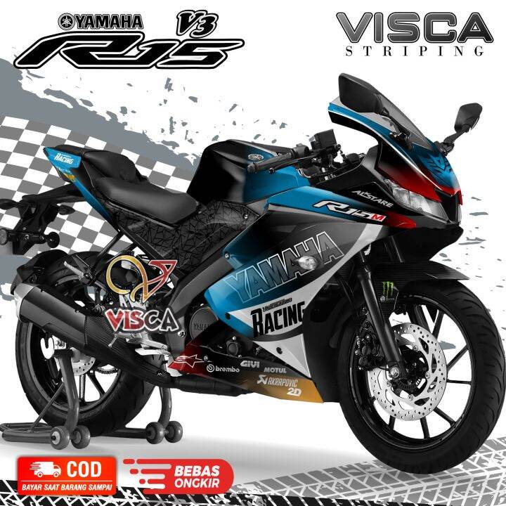 Stiker Striping R15 V3 Full Body Variasi Underground | Lazada Indonesia