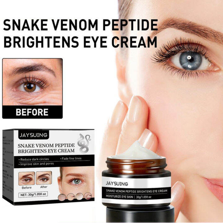 Jaysuing Snake Peptide Eye Cream Lifting & Firming Anti-Puffiness ...