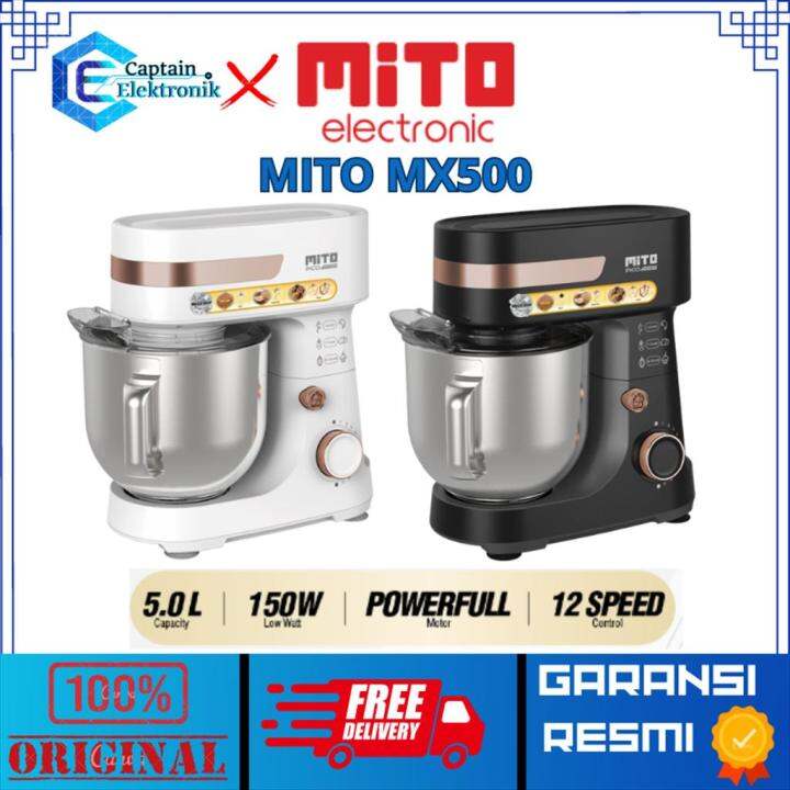 MITO Stand Mixer Pengaduk Adonan Kue 5L Pico Mixer MX500 MX-500 MX 500 | Lazada Indonesia