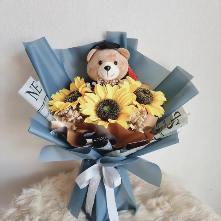 🔥SHIP OUT 48HRS🔥 Bunga Konvokesyen / Korean Style Graduation ...