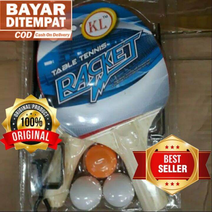 Raket Tenis Meja Set KL dan Tiang Net. Tennis Meja | Lazada Indonesia