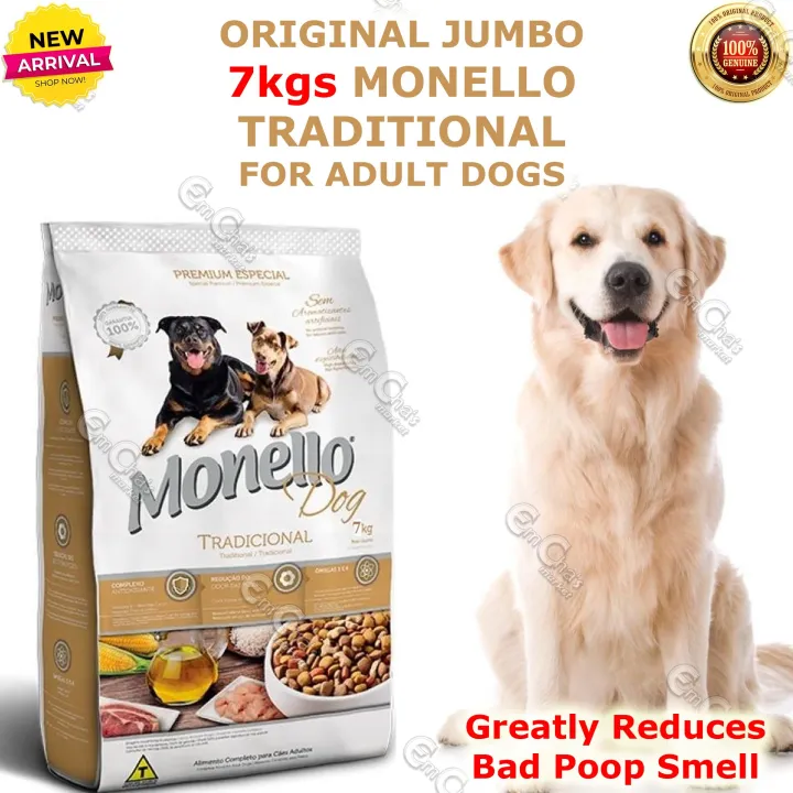 ORIGINAL JUMBO 7kgs MONELLO TRADITIONAL FOR ADULT DOGS (anf) Dog Food ...