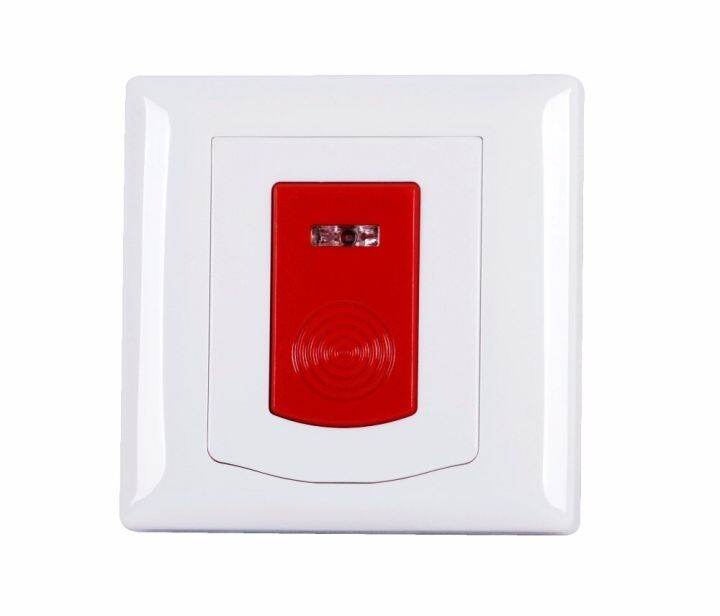 433Mhz Wireless Emergency Panic Button Indoor Wall Mounting Works With ...