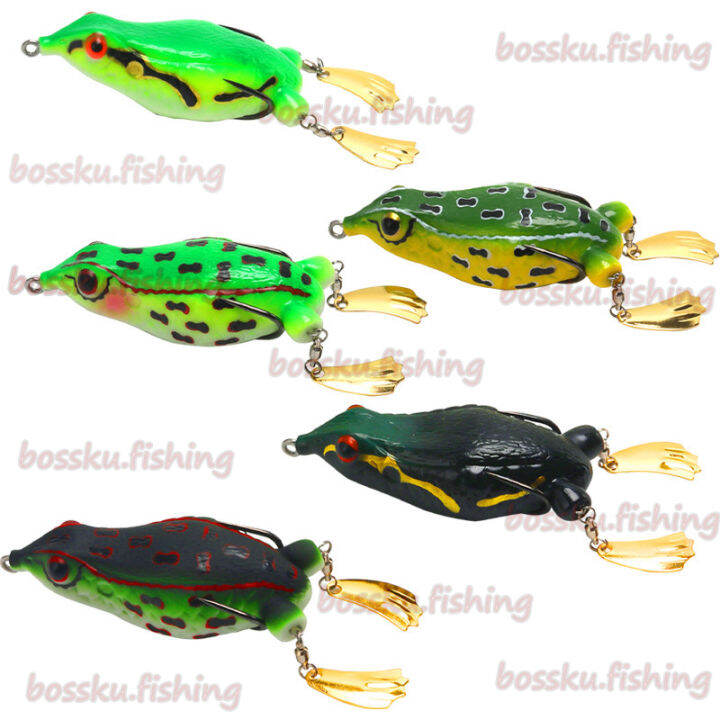 95mm/25g High quality Soft Frog Egg Frog jump frog /Killer Haruan dan ...