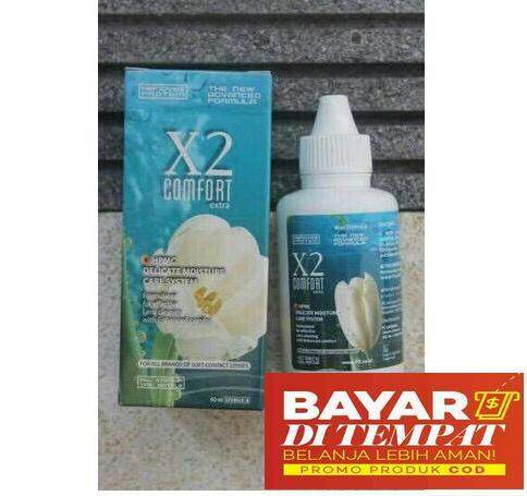 X2 Cairan Air Softlens 60 Ml Untuk Pembersih Cairan Air Soflens ...