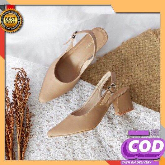 High Heels Wanita Korea Style Terbaru 2022 Sepatu Hak Tahu 3Cm Haihils ...