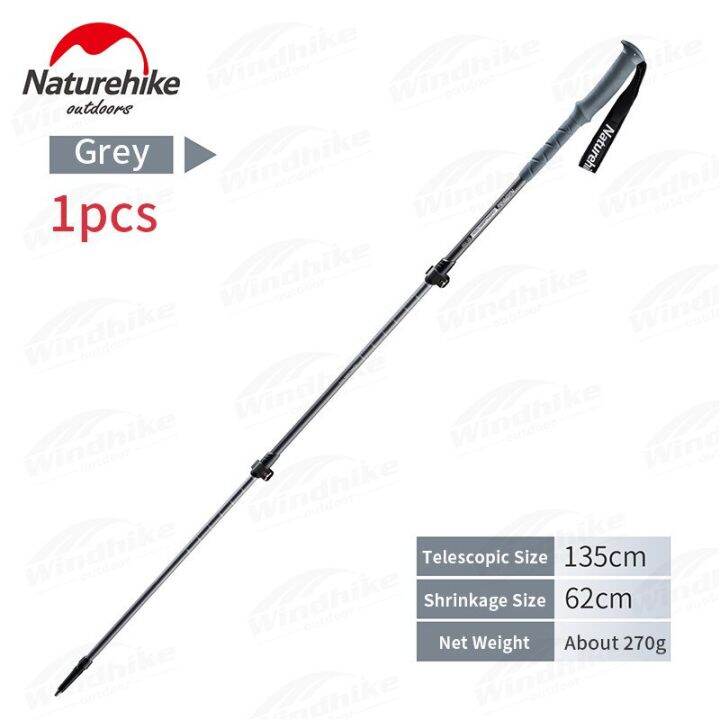 Naturehike Outdoor Telescopic Walking Stick Ultralight 7075 Aluminum ...