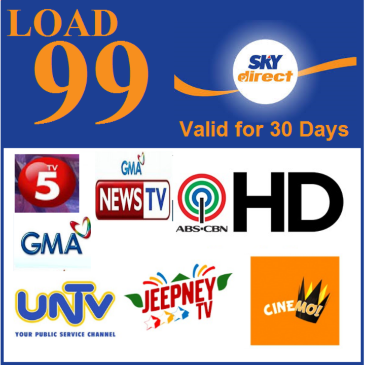 SKYDIRECT PREPAID LOAD 99 (SKY99) | Lazada PH
