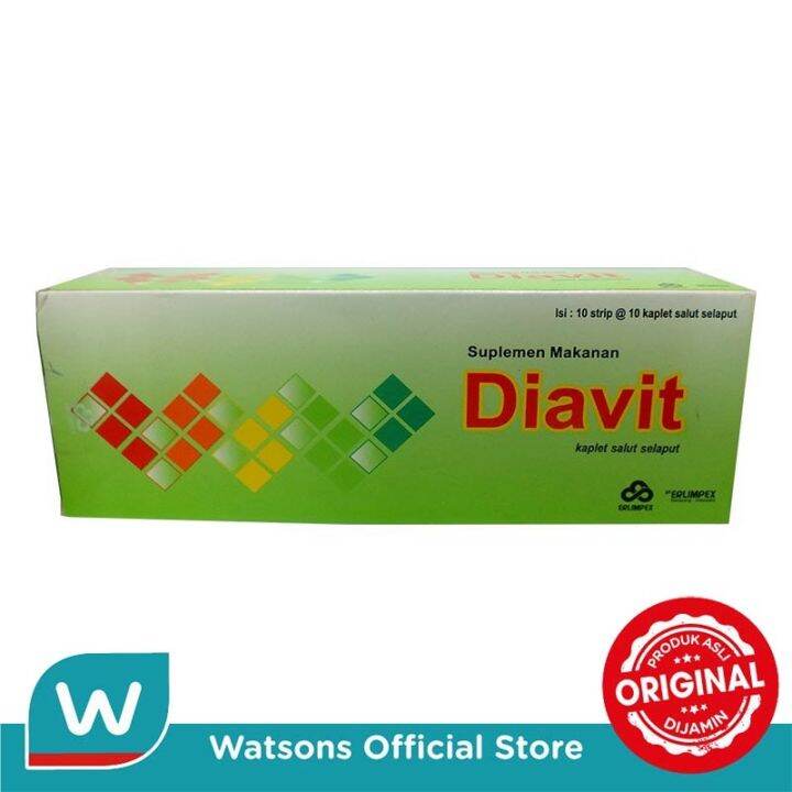 ERLIMPEX Diavit 100 Kaplet | Lazada Indonesia
