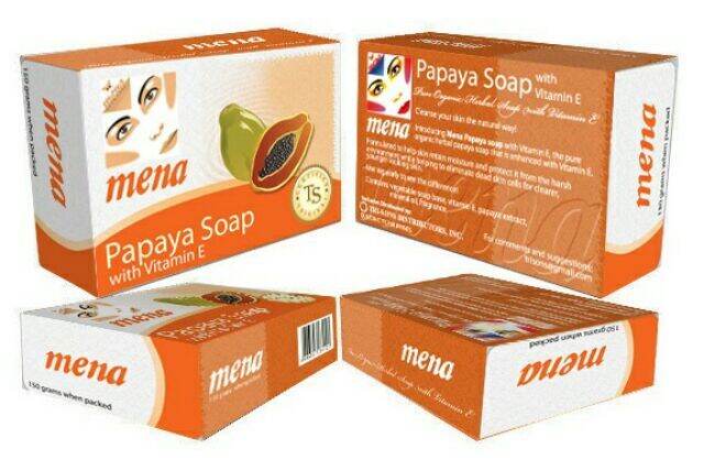 MENA Orange Papaya Soap | Lazada PH