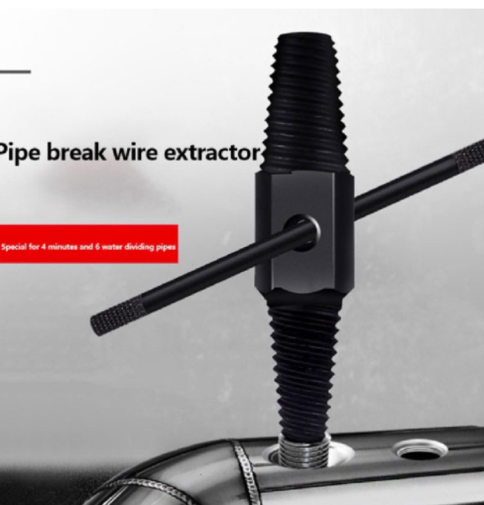 2 Way Broken Pipe Extractor Remover With Handle 1/2" - 3/4" M25-M50 ...