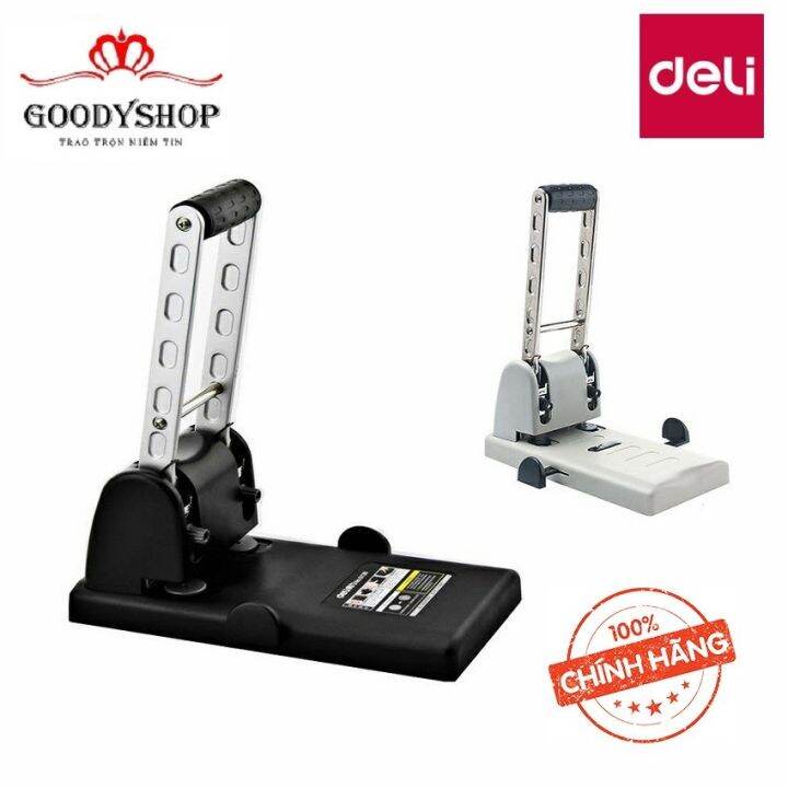 Máy Đục Lỗ 100 tờ 2- Hole Heavy Duty Punch Deli E0130 Goodyshop | Lazada.vn