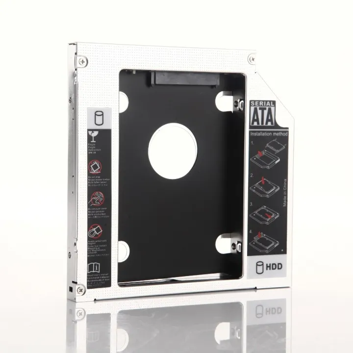 12.7mm 2nd HDD SSD Hard Drive Optical bay Caddy Frame Adapter for ASUS ...
