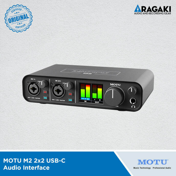 MOTU M2 2x2 USB-C Audio Interface | Lazada PH
