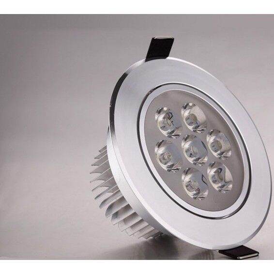 LED Round Spot Ceiling light embedded spotlight 3W-7W living room hotel ...