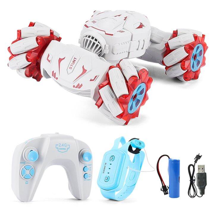 RC Stunt Car Remote Control Watch Gesture Sensor RC Drift Car Rotation ...
