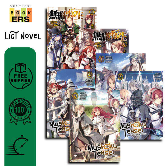 Mushoku tensei light novel volume 1-10 bahasa [english dan indonesia] - VOL1, ENGLISH | Lazada ...
