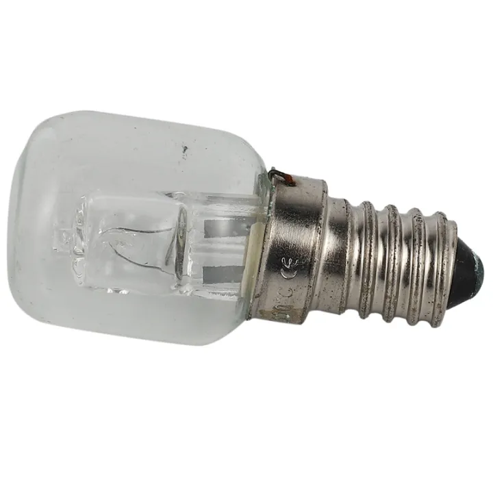 E14 High Temperature Bulb 500 Degrees 25W Halogen Bubble Oven Bulb E14 ...