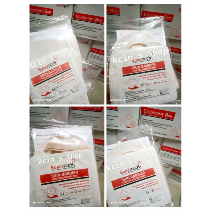 Sex Toy Vibration Colostomy Bag 45mm 57mm 60mm And 70mm Surgitech For Men And For Women