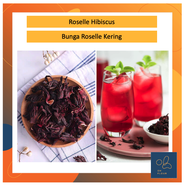 Premium Grade AAA Dried Roselle Hibiscus / Bunga Teh Asam Belanda / 洛神花 Flower Tea Ribena | Lazada