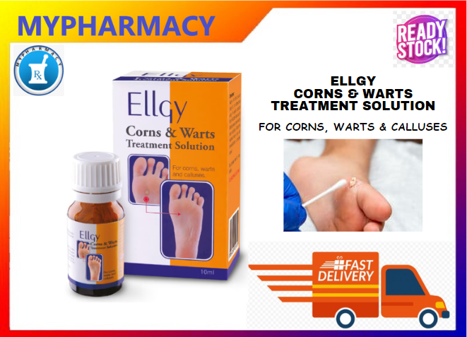 ELLGY CORNS & WARTS TREATMENT SOLUTION (10ML) | Lazada