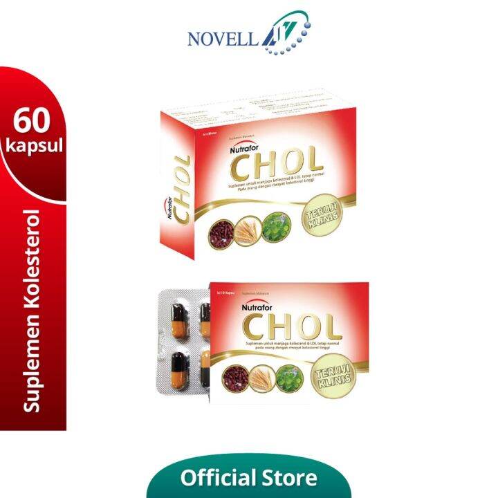 Nutrafor Chol 60 kapsul | Lazada Indonesia
