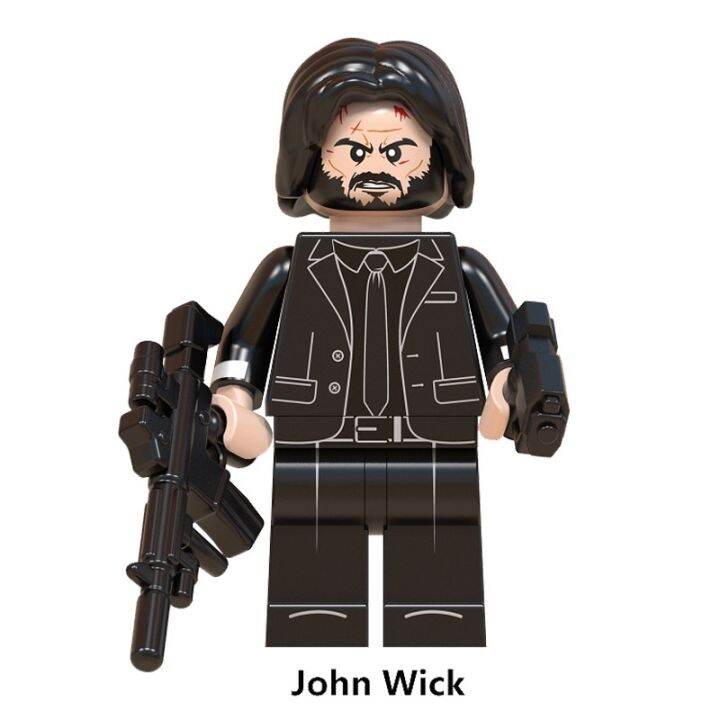 John Wick Mini Building Blocks Figures Toys | Lazada PH
